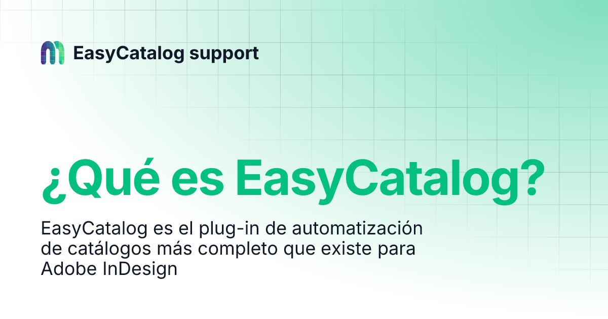 ¿Qué es EasyCatalog? | EasyCatalog support